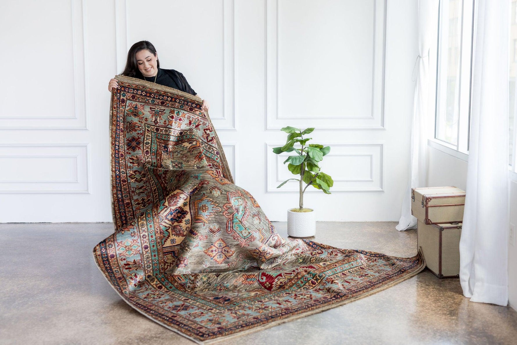 Afghan Rugs Luxury Handmade - Afghan Area Rugs - Afghanistan - Wool ...