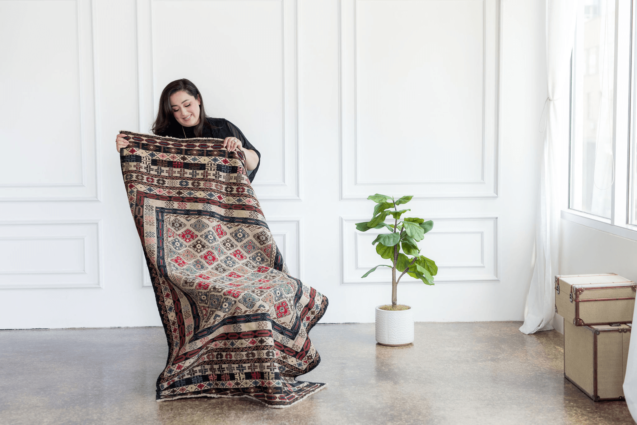 Buy Soumak, Afghan Soumak , Jasiya Runner Rug Online USA - The Rug Mine