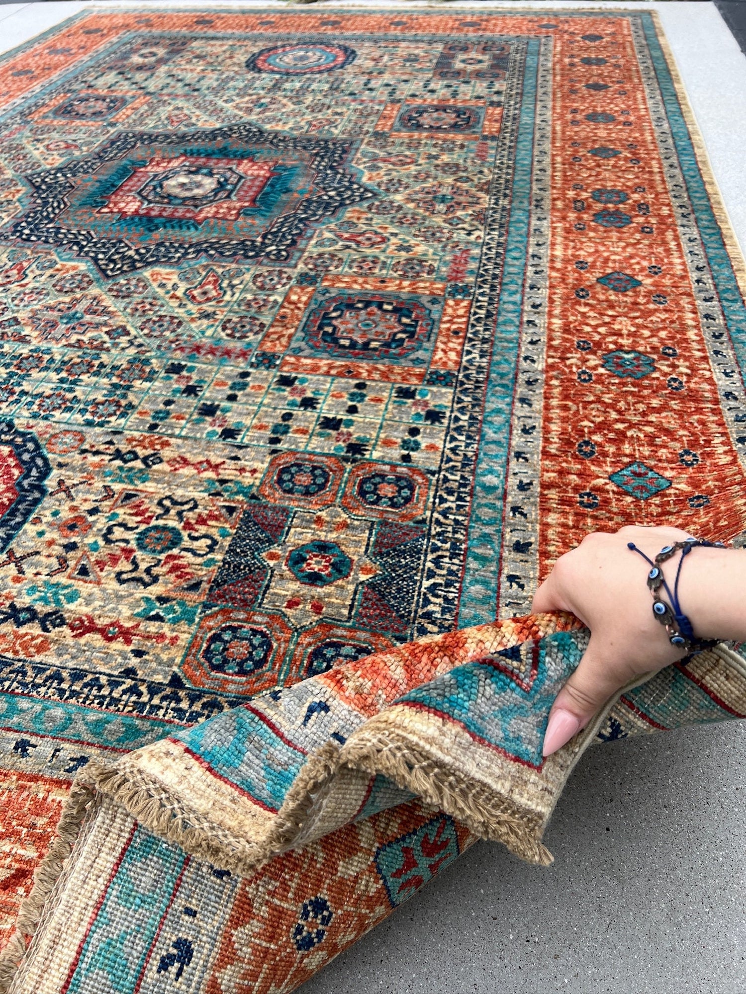 Handmade Afghan Wool Area Rugs - Hand-Knotted - Sustainable - Ethical ...