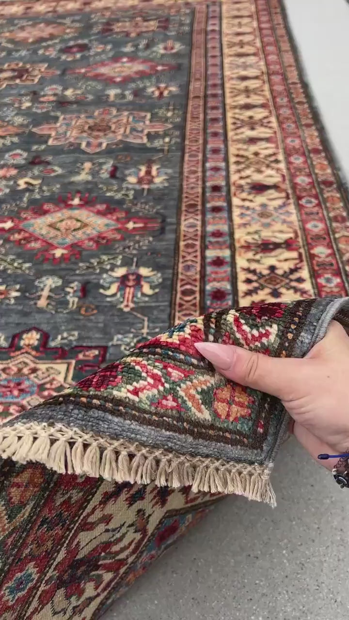 Handmade Afghan Wool Area Rugs - Hand-Knotted - Sustainable - Ethical ...