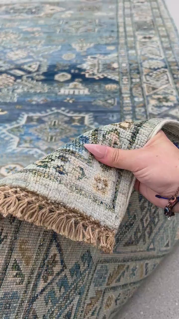 Handmade Afghan Wool Area Rugs - Hand-Knotted - Sustainable - Ethical ...