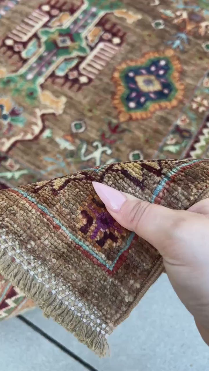 Handmade Afghan Wool Area Rugs - Hand-Knotted - Sustainable - Ethical ...