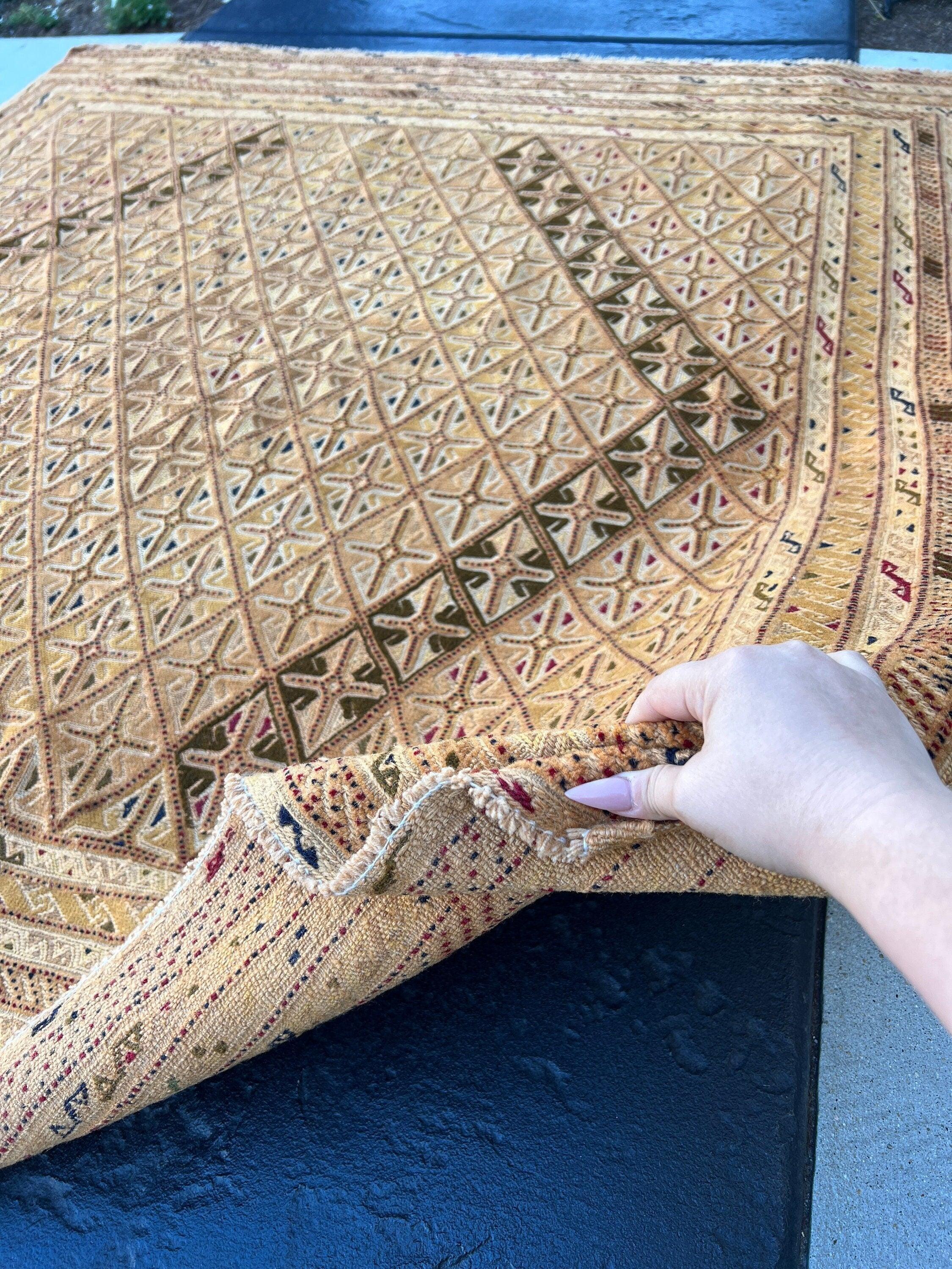 Avah - 5x6 Vintage Barjasta Area Rug